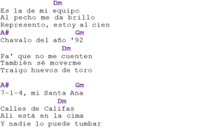 Clave Ali - Junior H Letra y Acordes en Guitarra