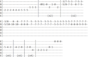 Modo DND - Tony Aguirre, Xavi Letra y Acordes en Guitarra