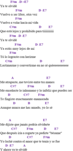 Ya Te Olvidé - Natanael Cano Letra y Acordes en Guitarra